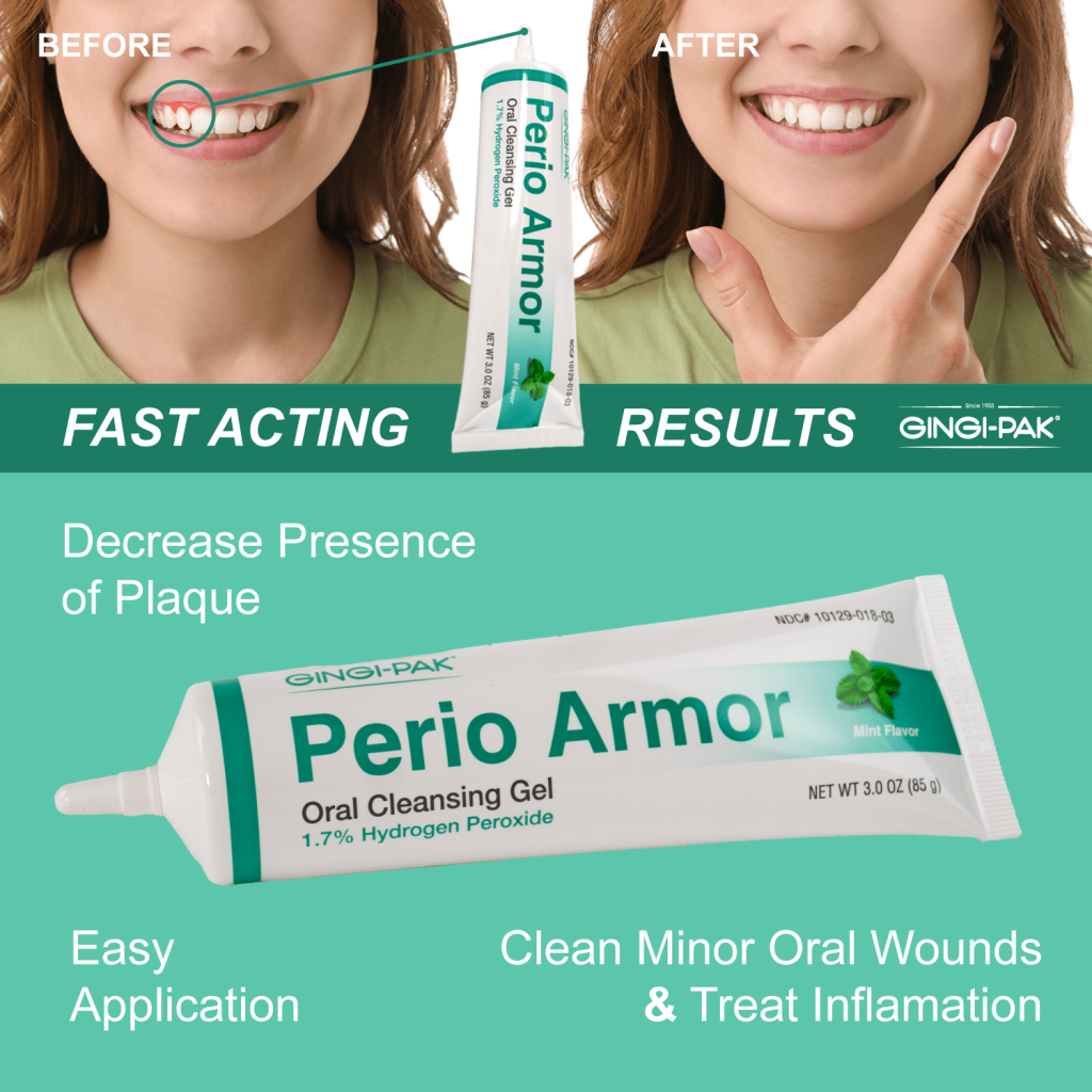 Perio Armor 1.7% HP Oral Cleansing Gel | Medidenta
