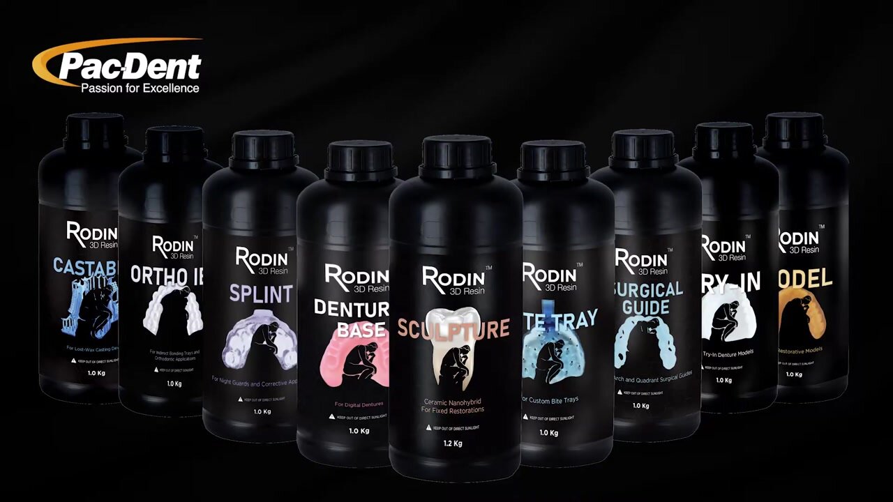 Introducing Rodin® 3D Resin Materials - Medidenta